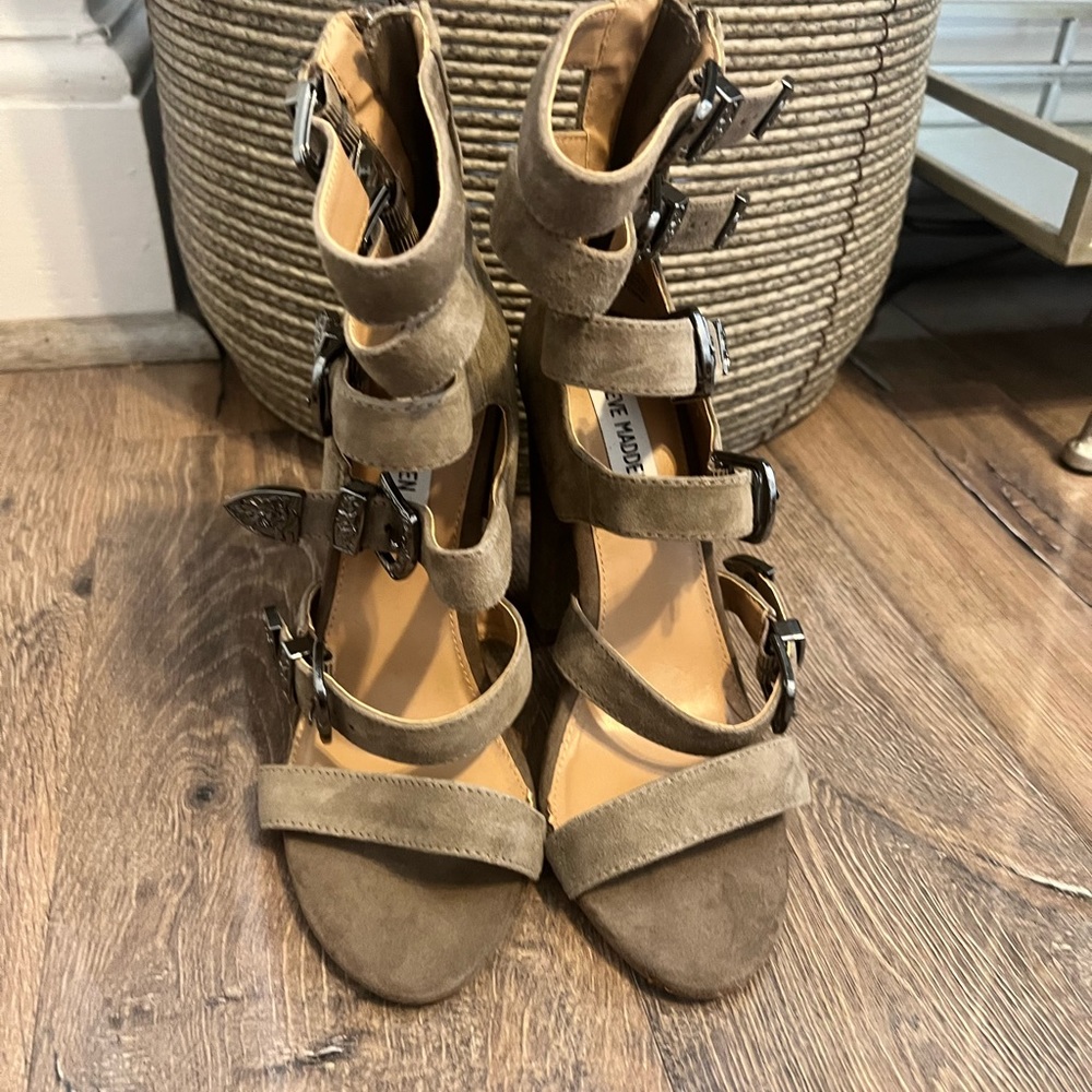Steve Madden Taupe Designer Inspired - Gem